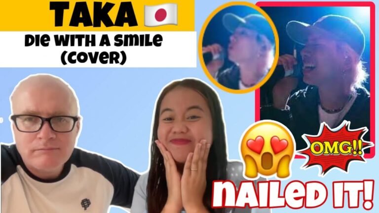 Taka – Die With A Smile(ONE OK ROCK Cover) Reaction🇯🇵 – Faces of Rock